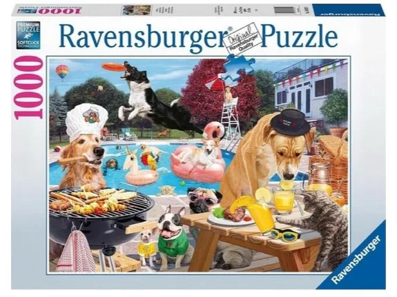 Ravensburger puzzle (slagalice) - Psi na odmoru