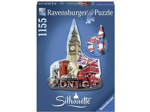 Ravensburger puzzle (slagalice)- Big Ben silueta