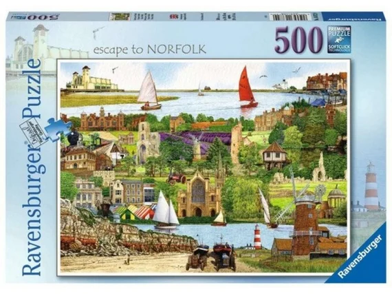 Ravensburger puzzle (slagalice) - Beg u Nofolk