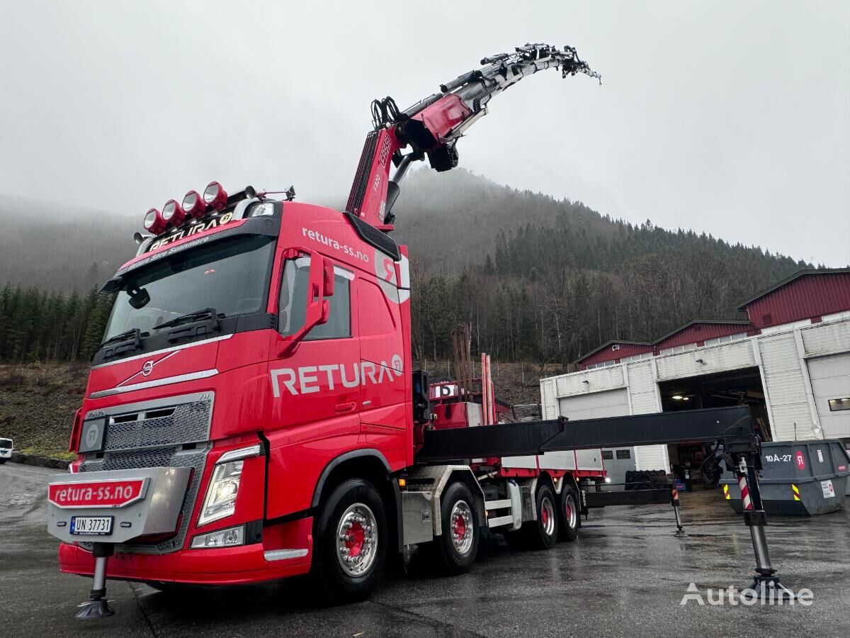 Prodaje se Volvo FH540 kamion s ravnom platformom na aukciji