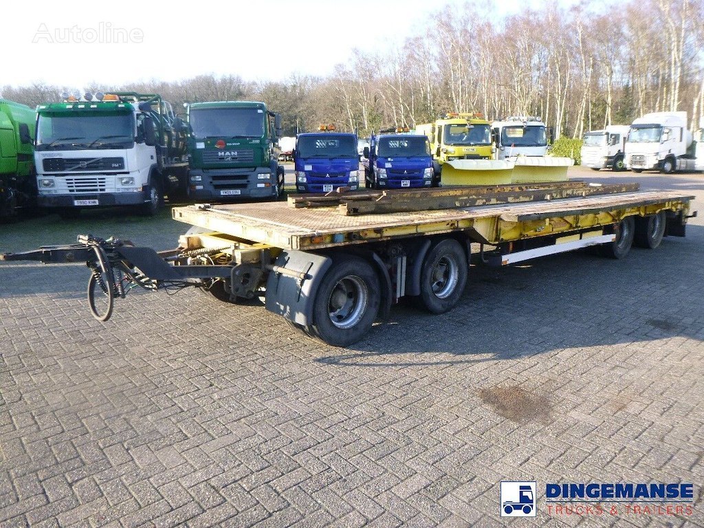 Nooteboom 4-axle lowbed drawbar trailer ASD-40-22 prikolica platforma