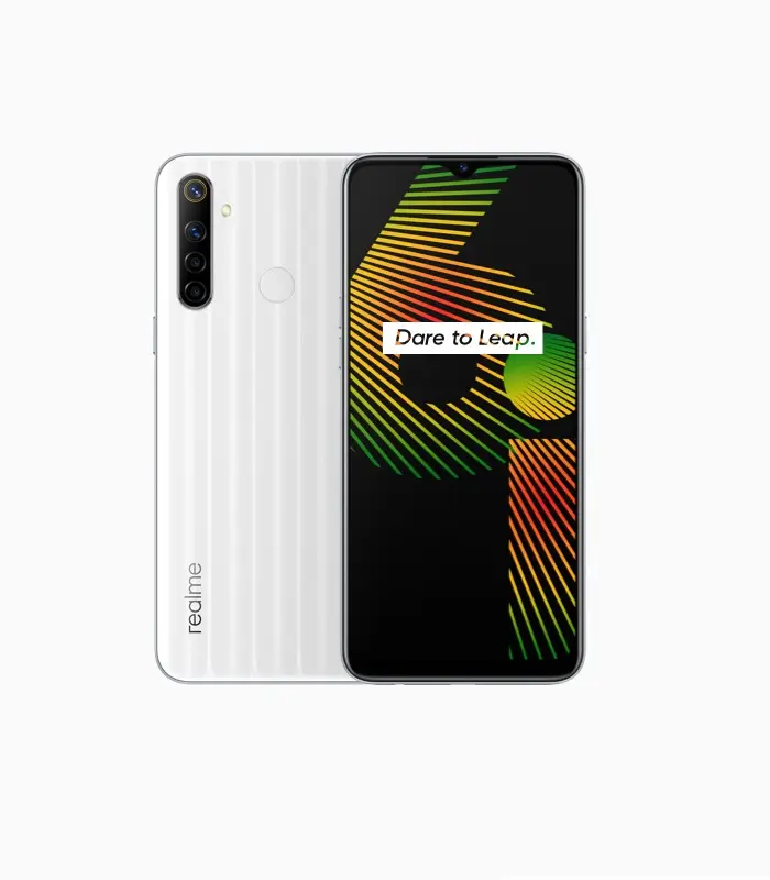 realme 6i 16,5 cm (6.5") Dve SIM kartice Android 10.0 4G USB tipa C 4 GB 128 GB 5000 mAh Belo