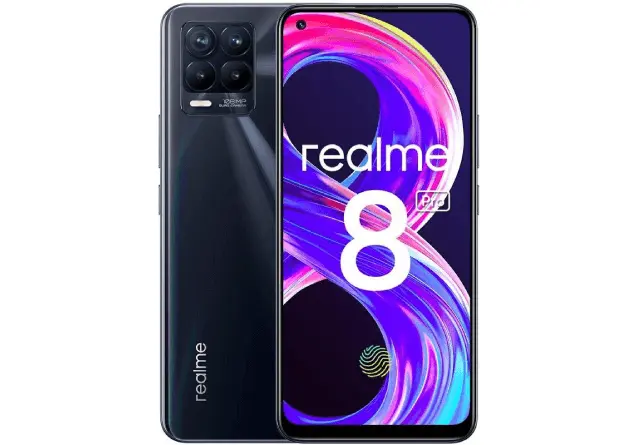 REALME 8Pro Mobilni telefon, 6,4", 8/128 GB crni