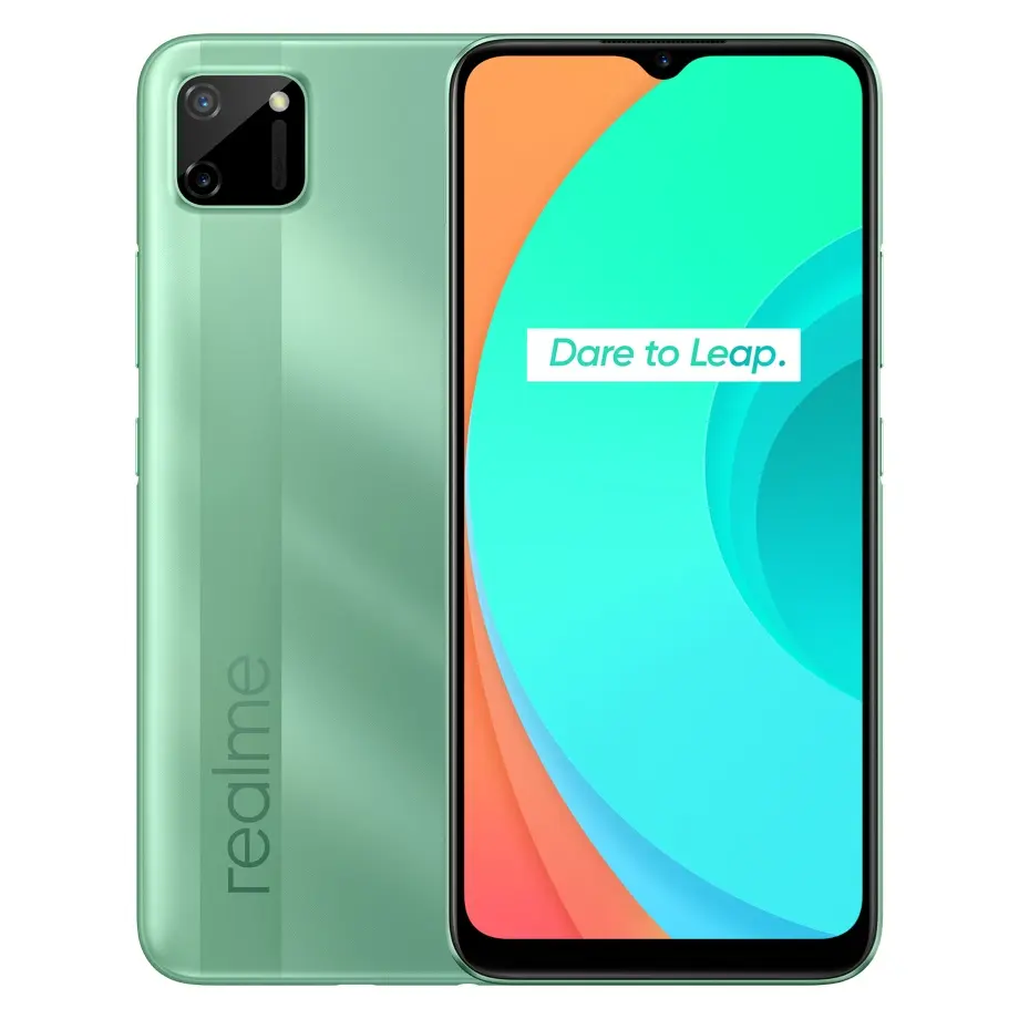 REALME C11 16,5 cm (6.5") Dve SIM kartice Android 10.0 4G Mikro USB 2 GB 32 GB 5000 mAh Zeleno