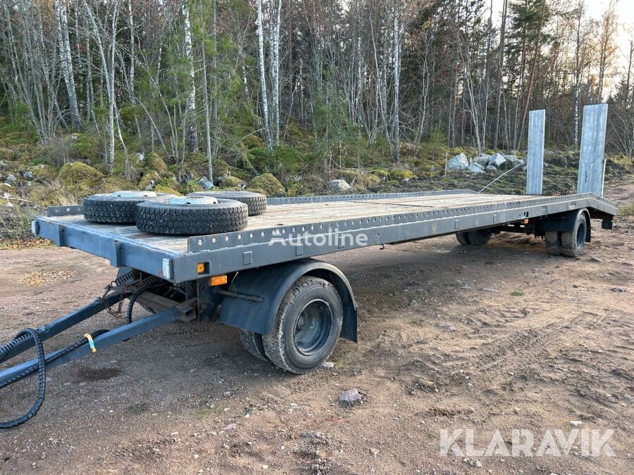 Prodaje se Balvagn / maskinvagn prikolicu za građevinske strojeve na aukciji