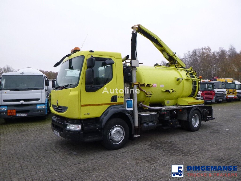 Renault Midlum 180.14 dxi 4x2 RHD Euro 5 vacuum tank 6.1 m3 autofekalac