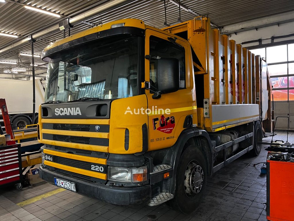 Prodaje se Scania P94 220 kamion za smeće na aukciji