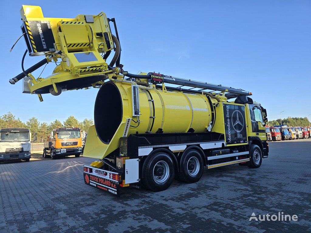 Mercedes-Benz WUKO MULLER KOMBI CANALMASTER FOR CLEANING CANALS autofekalac