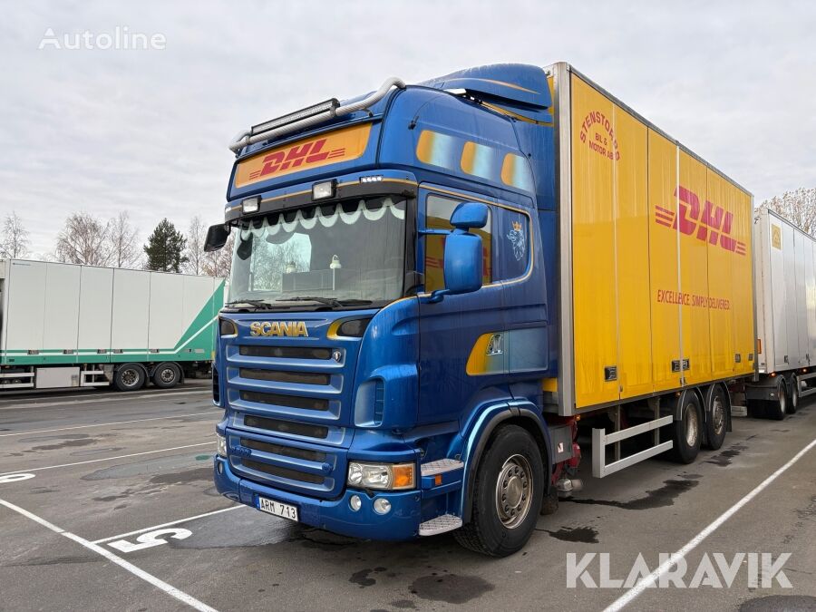 Prodaje se Scania R500 V8 kamion furgon na aukciji