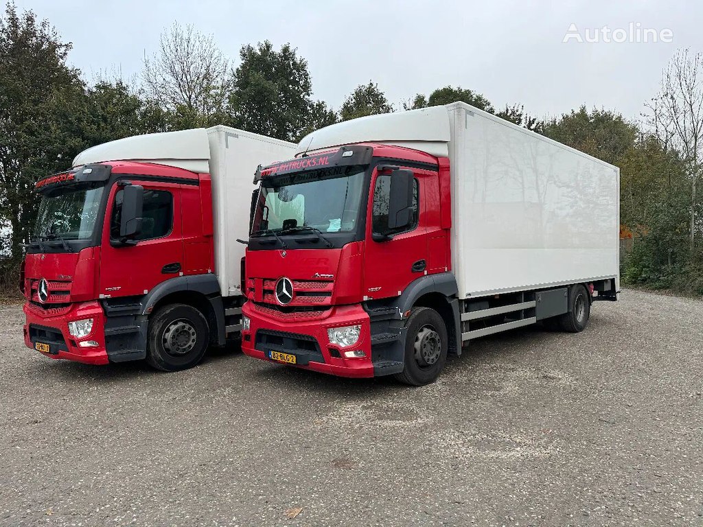 Mercedes-Benz Antos 1927 4X2 4 UNITS EURO 6 DHOLLANDIA 2000 KG TÜV TILL 10-202 kamion furgon