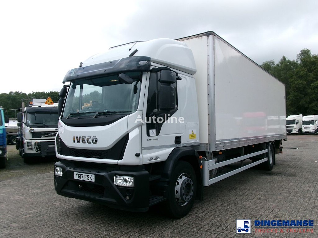 IVECO Eurocargo 180E25S RHD 4x2 Euro 6 Closed box kamion furgon