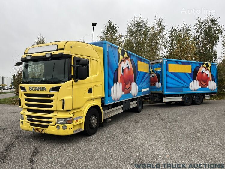 Prodaje se Scania R400 B 4X2 Highline LZV Roadtrain Lang LKW | 6x2 | Closed Box Co kamion furgon na aukciji