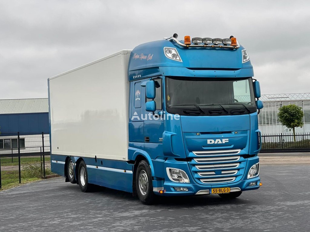 DAF XF 460 FAR NL TRUCK, AFMETINGEN BAK, L 7,65, H 2,50, B 2,62 kamion furgon