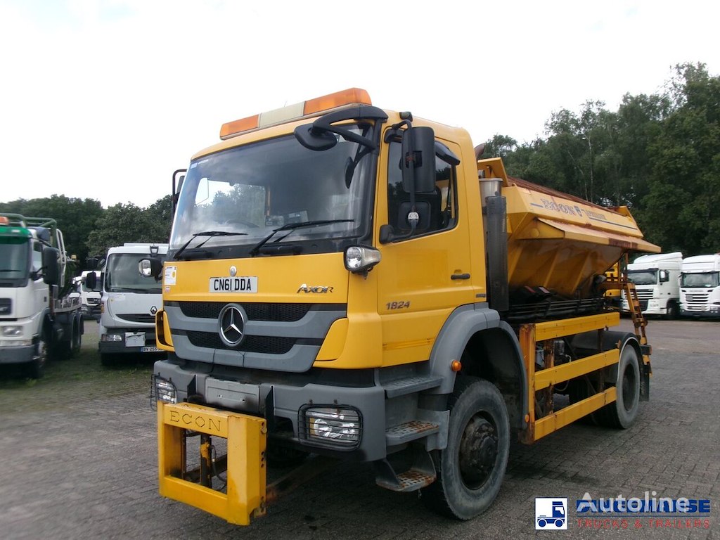 Mercedes-Benz Axor 1824 4x4 RHD salt spreader / gritter rasipač peska