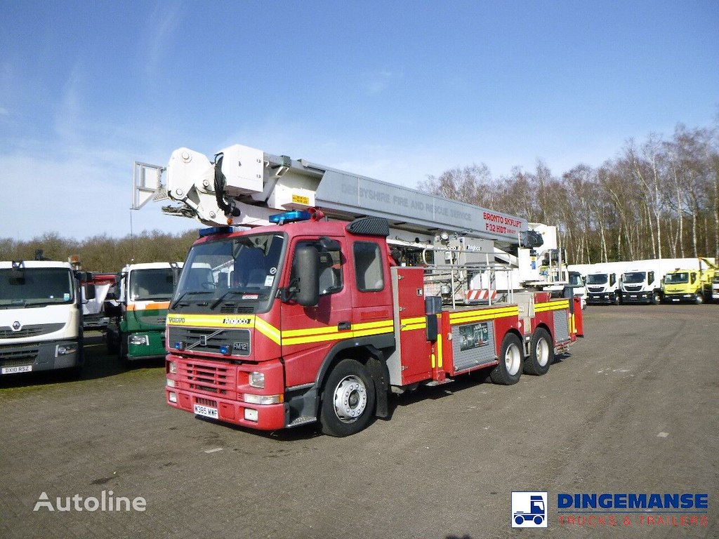 Volvo FM12 6x4 RHD Bronto Skylift F32HDT Angloco fire truck automehaničke lestve