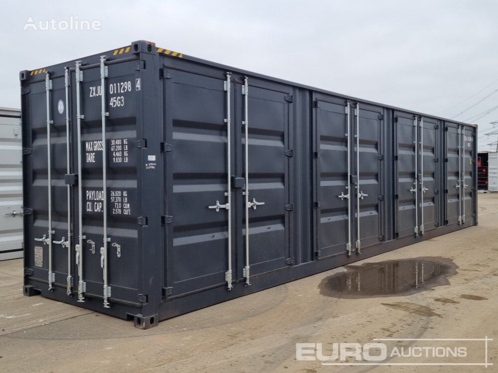 Prodaje se 40' Shipping Container, 4 Side Doors, 2 End Doors kontejner 40 stopa na aukciji