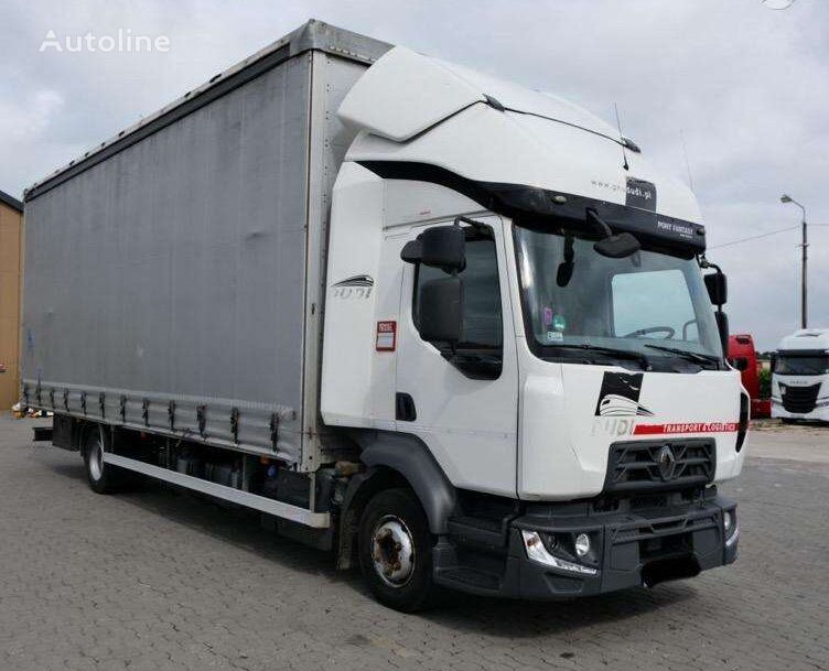 Renault D 240 Euro6 12t kamion sa klizna zavesa cerada