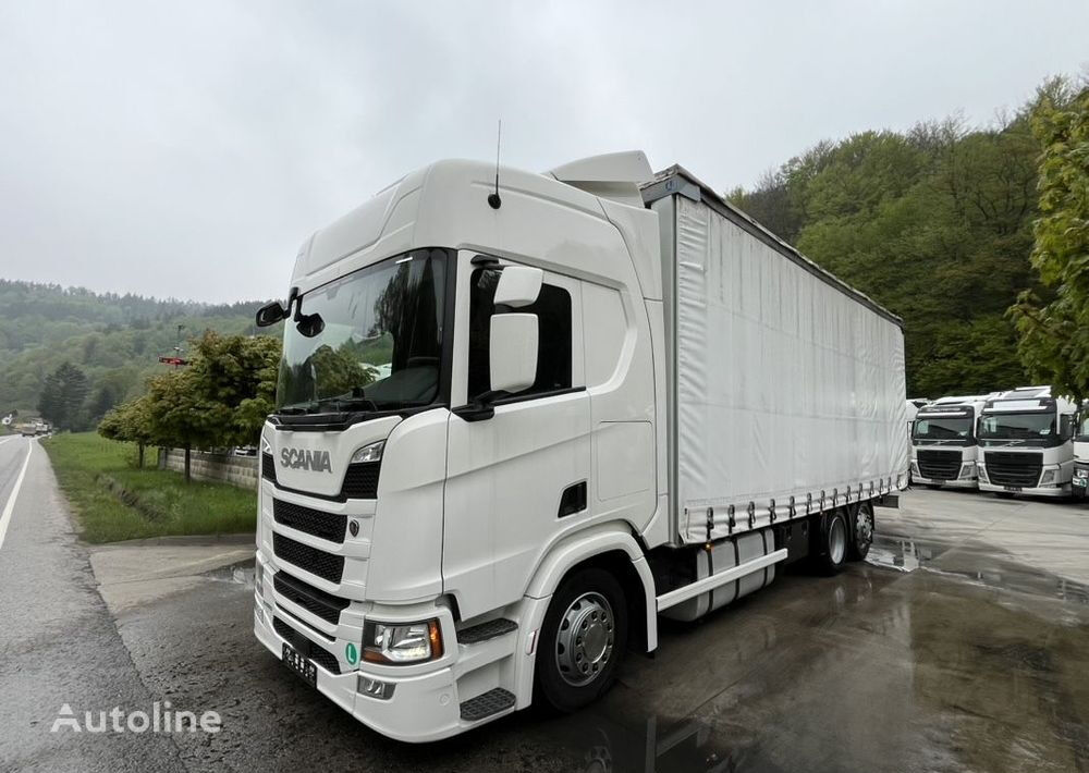 Scania R410 kamion sa klizna zavesa cerada