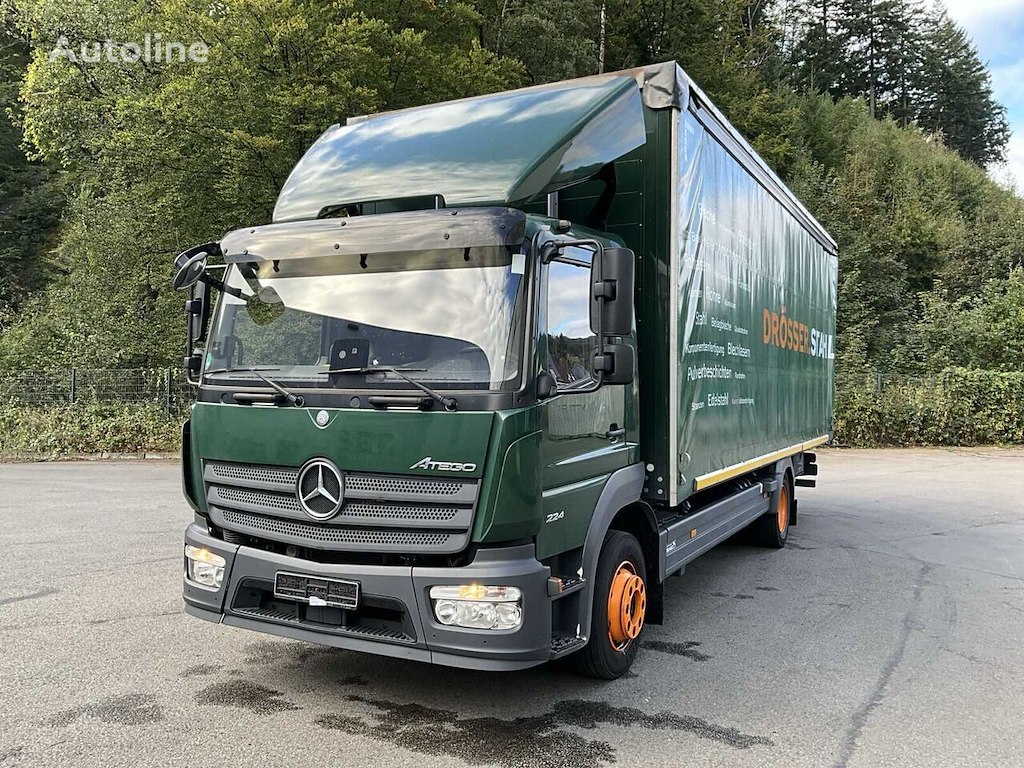 Prodaje se Mercedes-Benz Atego 1224 kamion sa kliznom ceradom na aukciji