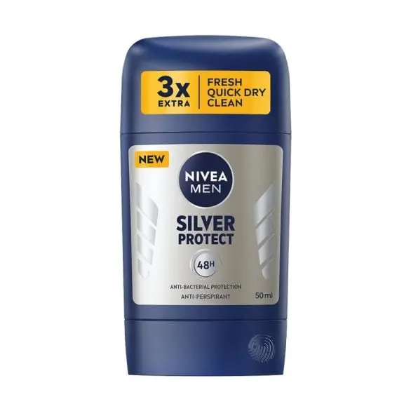 NIVEA MEN Dezodorans u stiku Silver Protect, 50ml