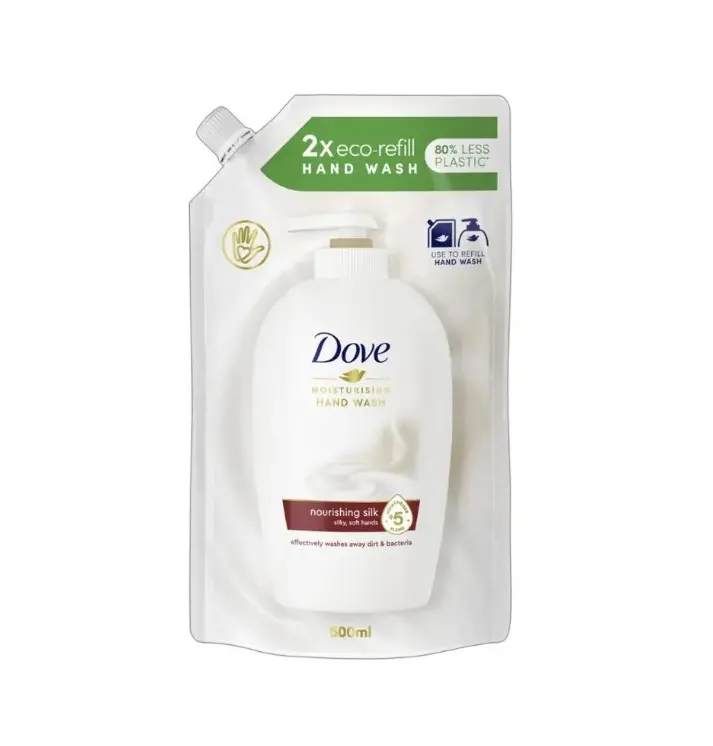 Dove Tečni sapun Silk, 500ml