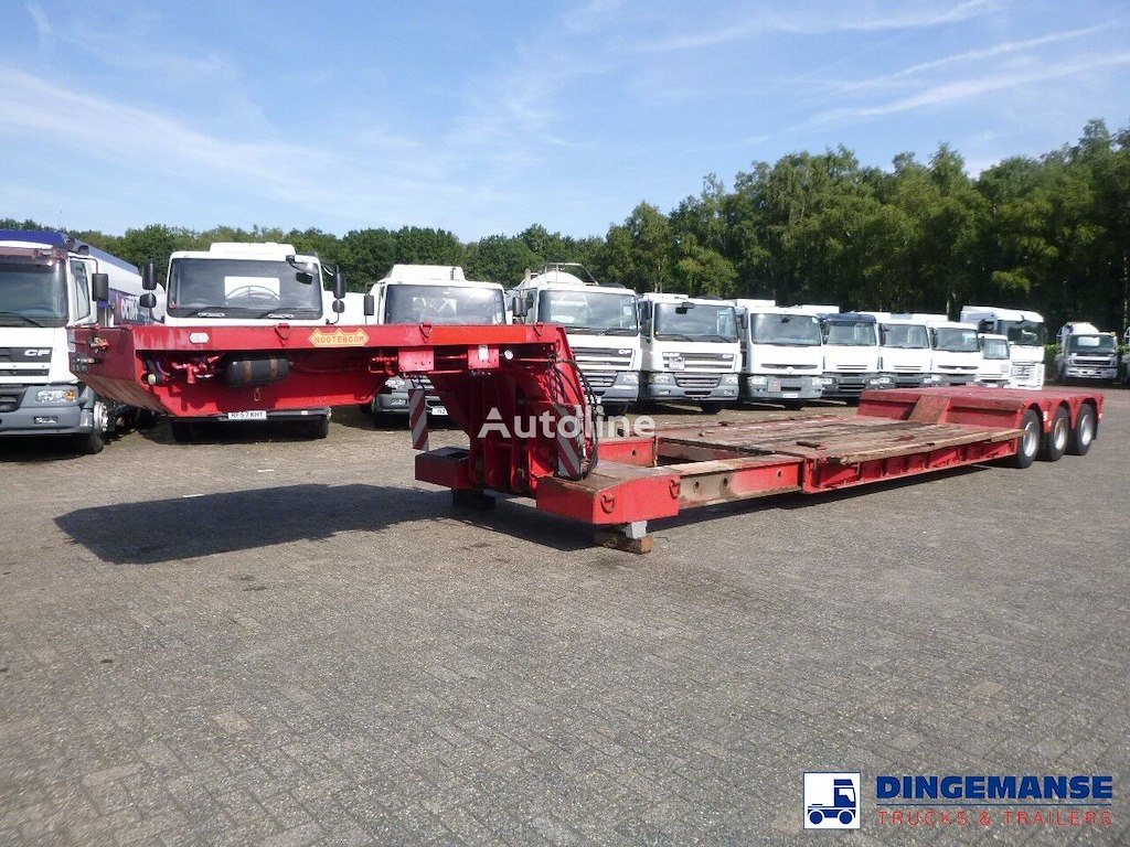 Nooteboom 3-axle lowbed trailer OSDAZ-56 kamion platforma