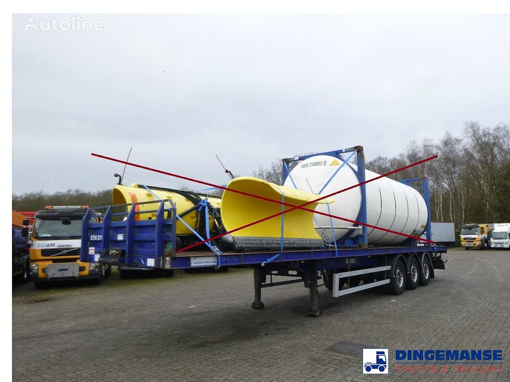 Tirsan 3 axle Platform trailer kamion platforma