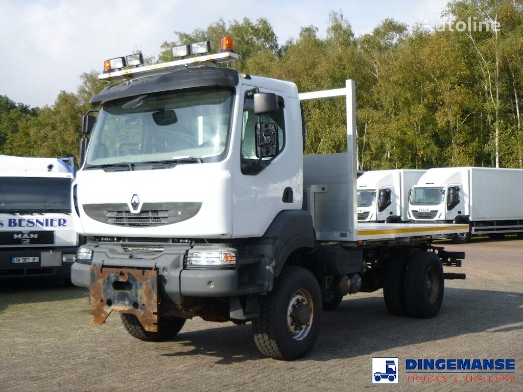 Renault Kerax 380 DXI 4x4 Euro 5 + Hydraulics kamion platforma