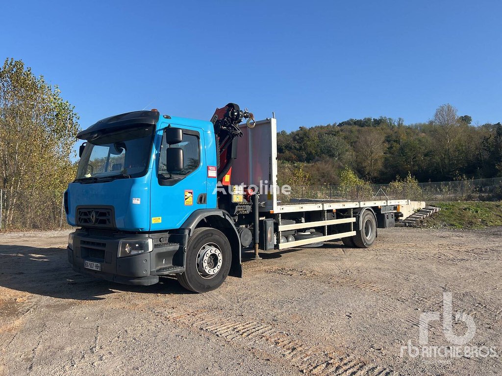 Prodaje se Renault C320 2013 Palfinger PK12002-EH on 4x kamion platforme na aukciji