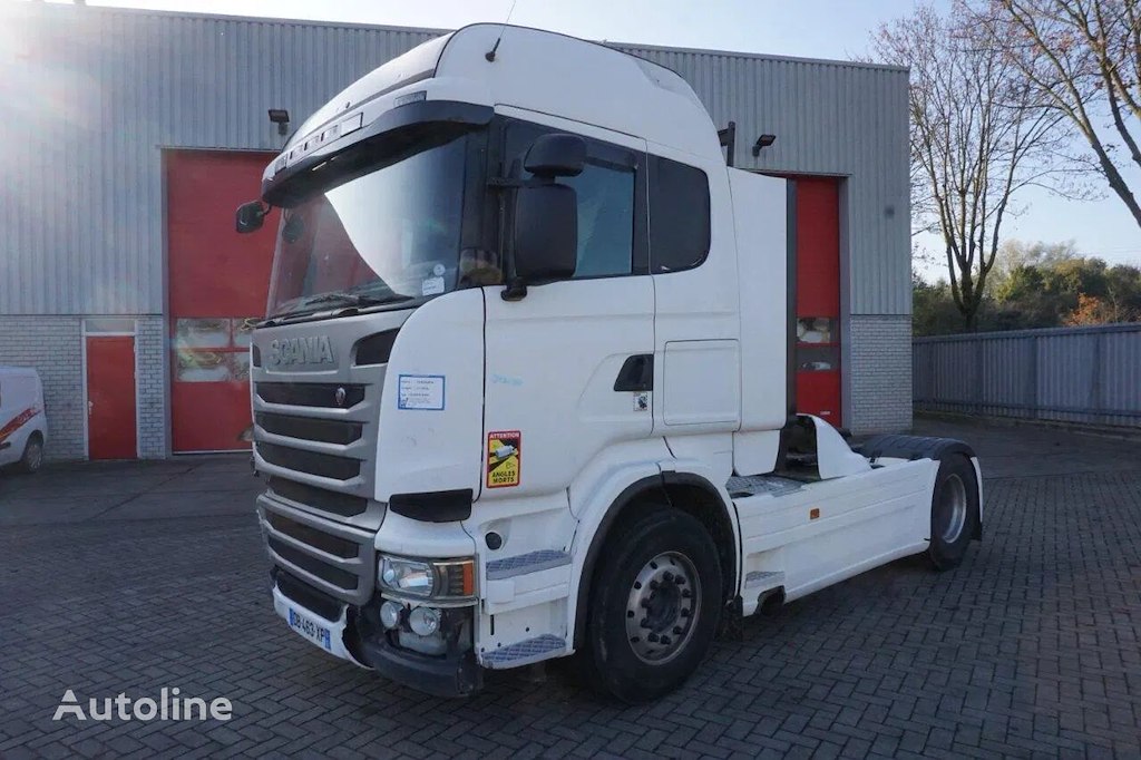 Scania R450 / ENGINE RUNNING / RETARDER / PTO PREPAIRED / ALCOA / AUTOM tegljač nakon udesa