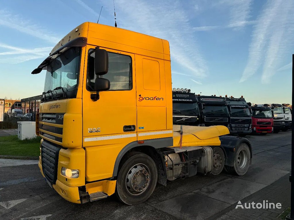 DAF XF 105.460 6X2 - EURO 5 + LIFTING AXLE tegljač