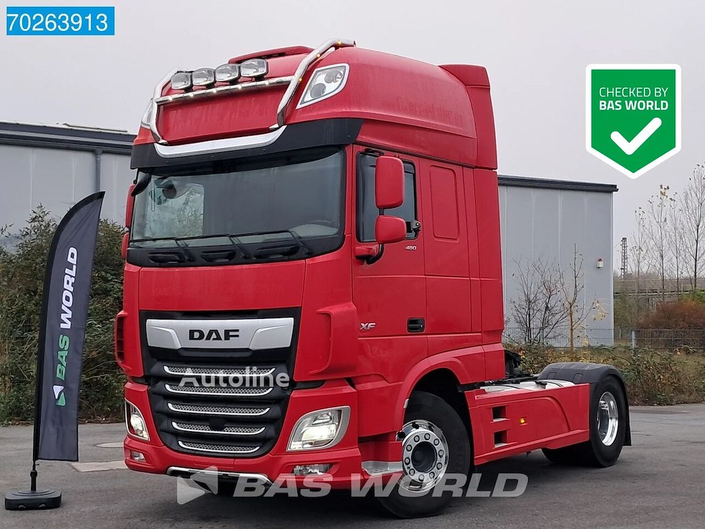 DAF XF 480 4X2 SSC Retarder Standklima Hydraulik ACC LED Euro 6 tegljač