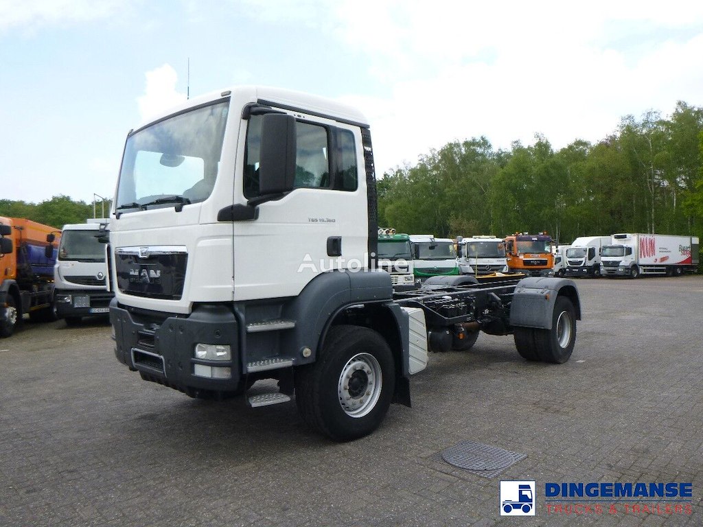 MAN TGS 19.360 4X2 BBS manual Euro 2 chassis + PTO kamion šasija