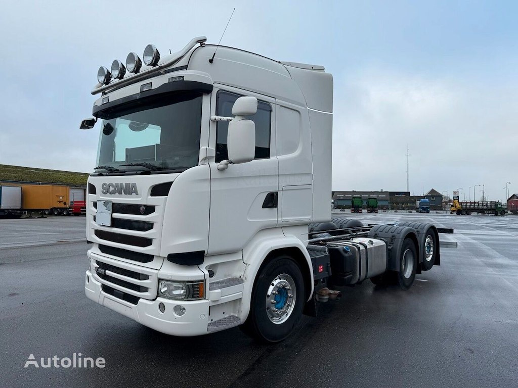 Scania R490 LB6x24HNB Highline ADR Chassis / Retarder kamion šasija