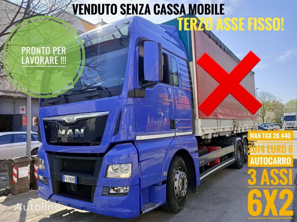 MAN TGX 26.440 kamion šasija