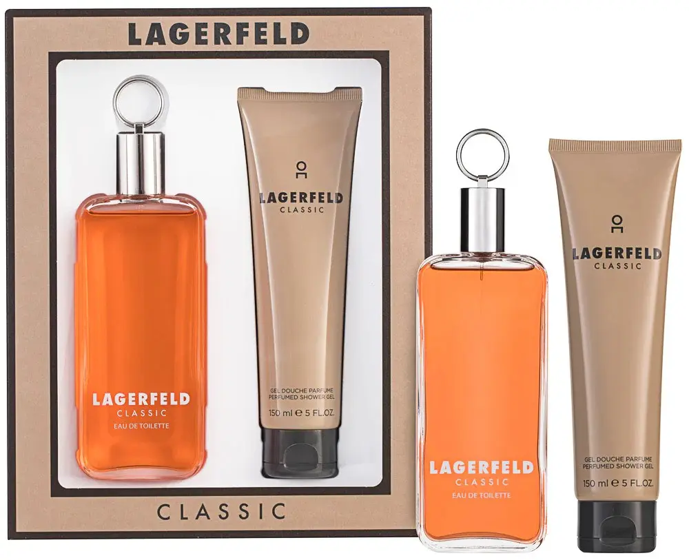 KARL LAGERFELD Muški poklon set Classic (EDT 150ml + Gel za tuširanje 150ml)