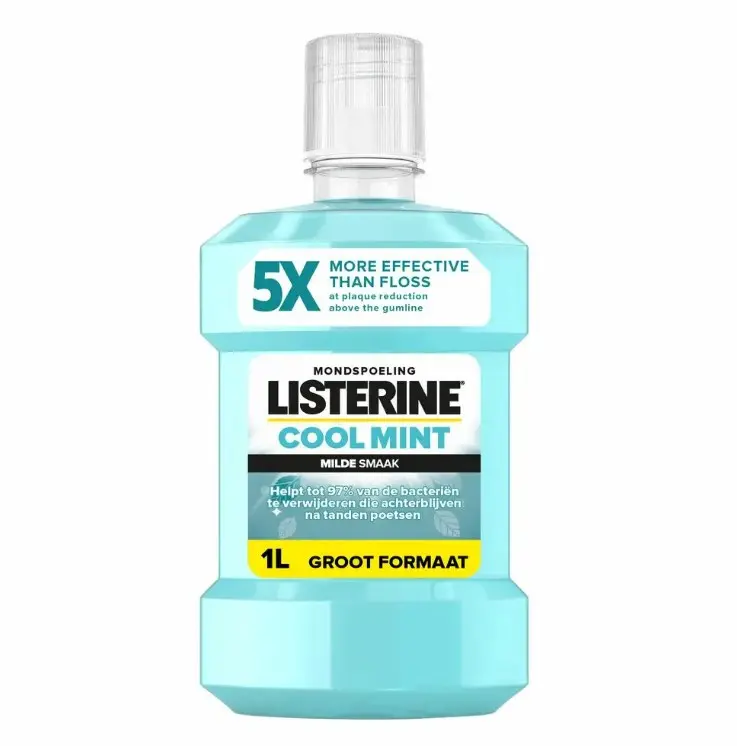 LISTERINE Tečnost za ispiranje usta, Cool Mint 1l