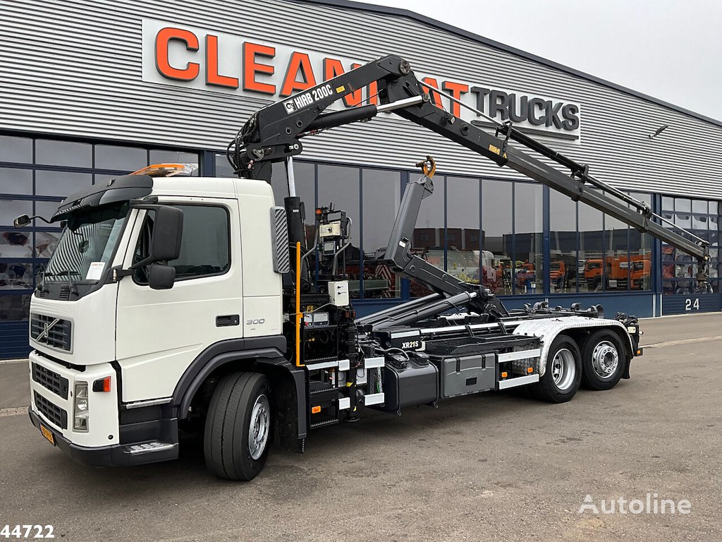 Volvo FM 9.300 Euro 5 Hiab 20 Tonmeter laadkraan kamion rol kiper