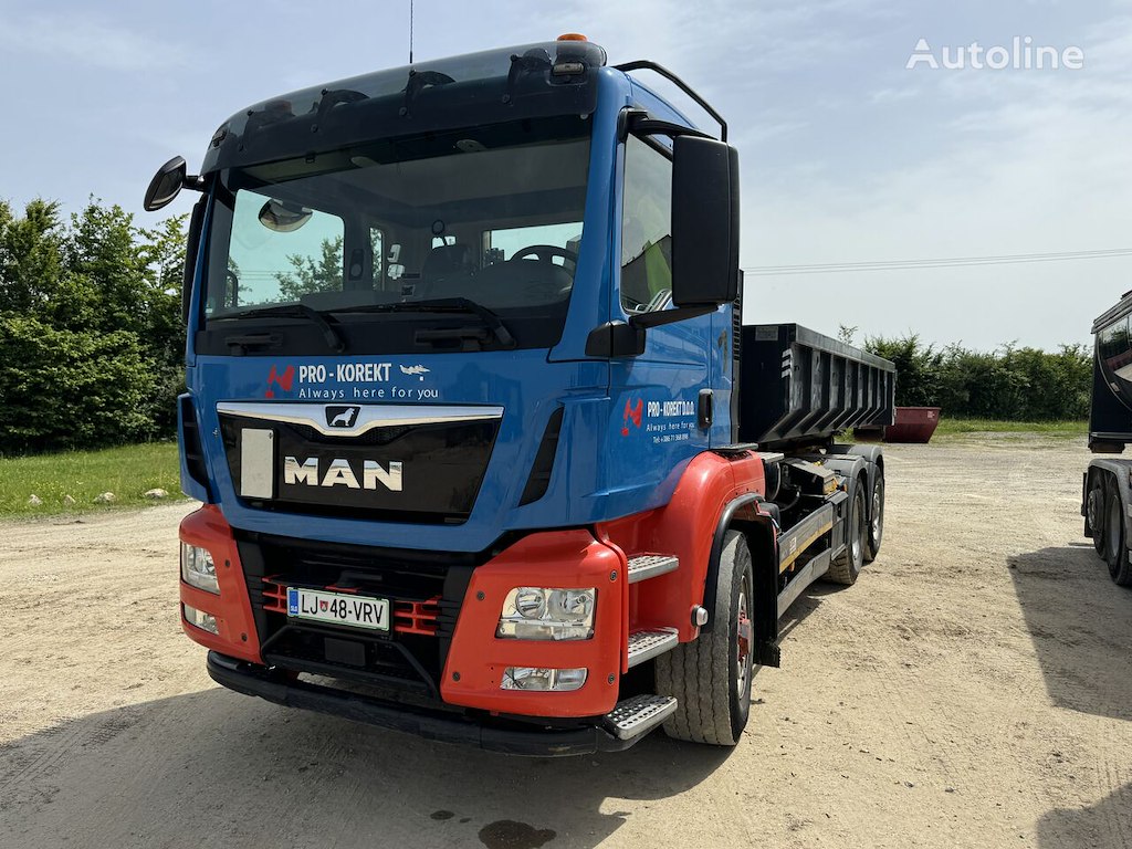 MAN TGS 26.420 / H-4 kamion rol kiper