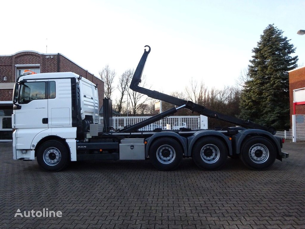 MAN 35.480 TGX Abroller Tridem 8x4 kamion rol kiper