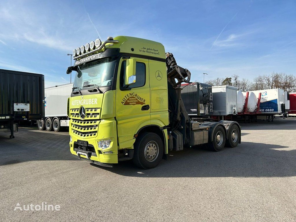 Mercedes-Benz Actros 3363 6x4, Palfinger Epsilon Kran tegljač