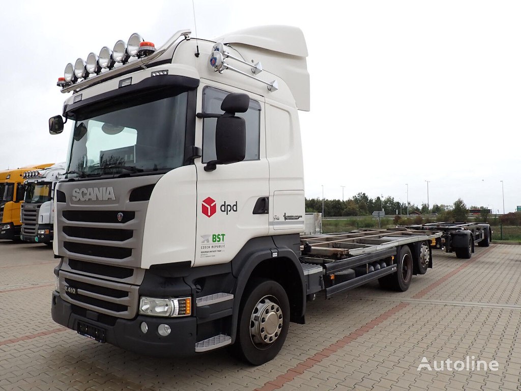 Scania R 410 LB6x2*4HLB vozilo za prevoz kontejnera