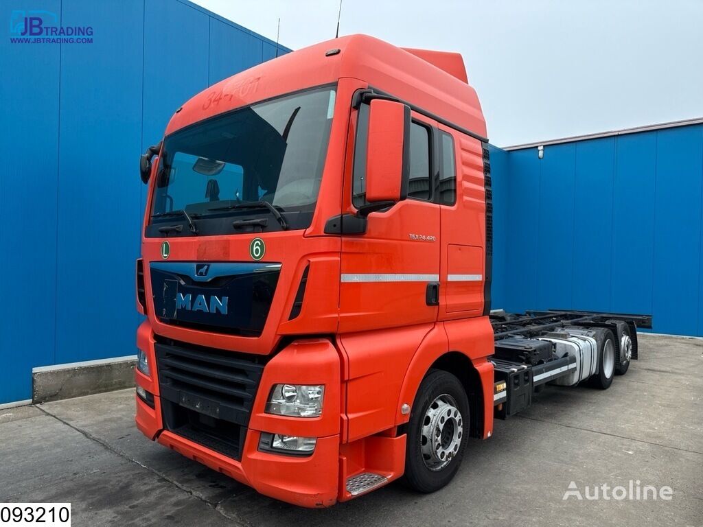 MAN TGX 24 420 EURO 6, Retarder, BDF vozilo za prevoz kontejnera