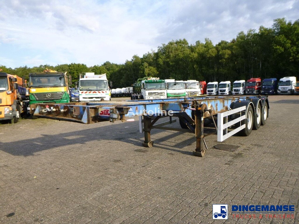 SDC 3-axle container trailer 20-30 ft + ADR vozilo za prevoz kontejnera