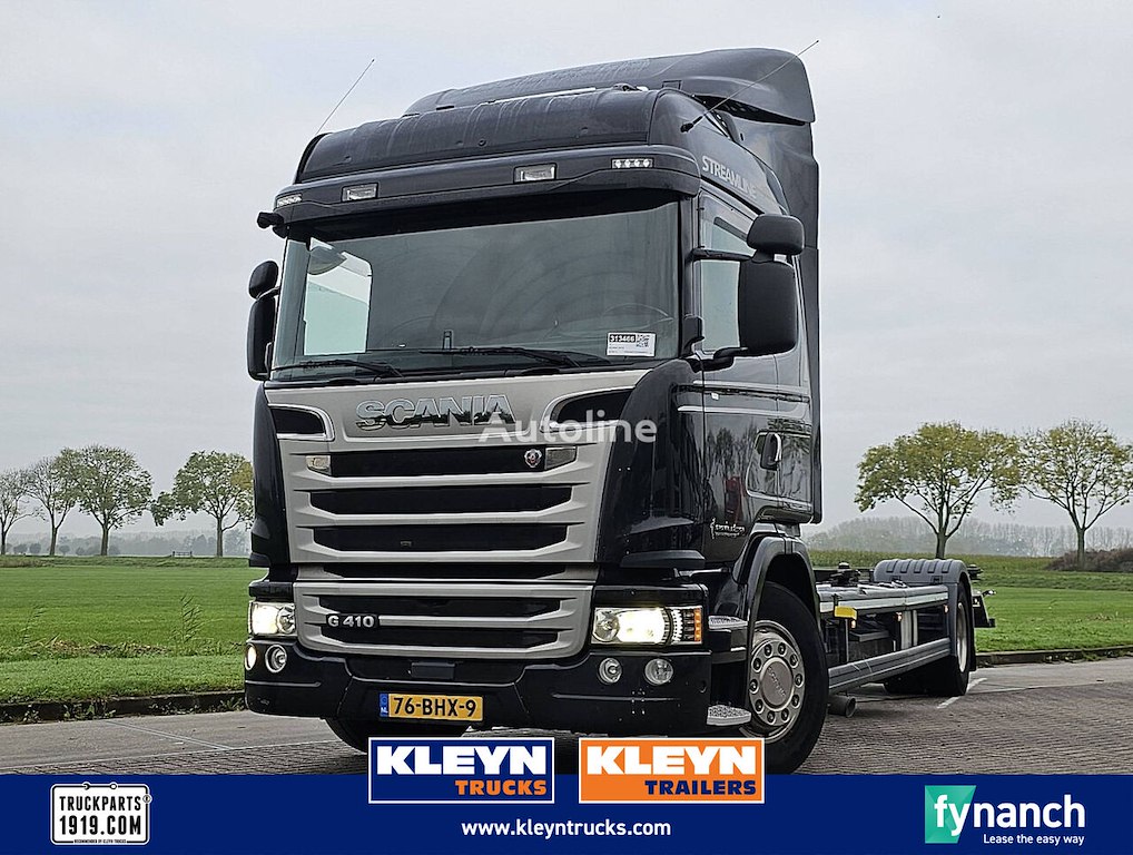 Scania G410 xenon leather crown vozilo za prevoz kontejnera