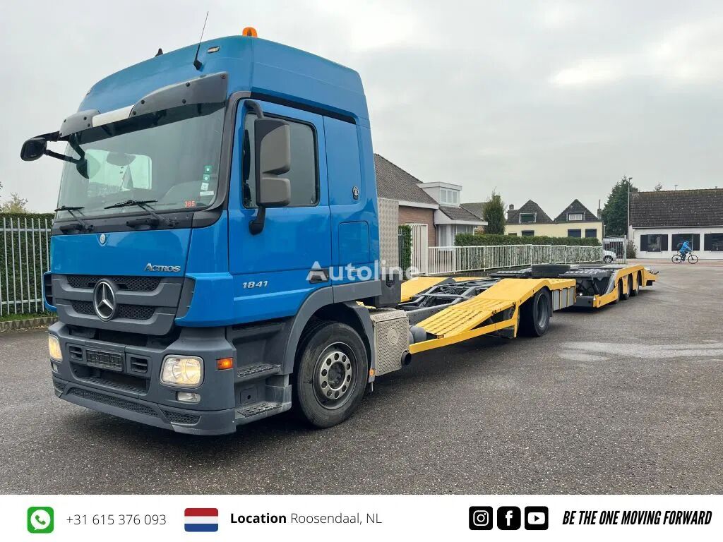 Mercedes-Benz Actros 1841 - Truck Transporter - LOHR MAXI - 40.709 autotransporter