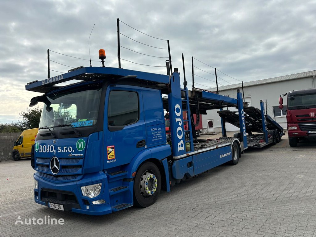 Prodaje se Mercedes-Benz ACTROS autotransporter na aukciji + prikolica autotransportera