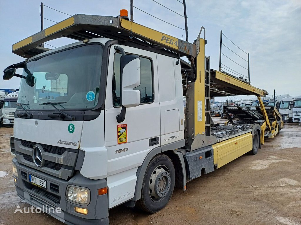 Mercedes-Benz Actros autotransporter + prikolica autotransportera