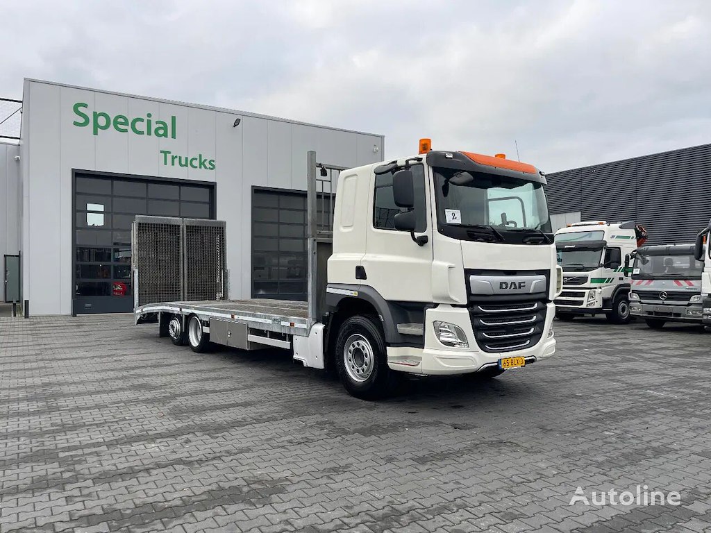 DAF CF 450 6x2 Veldhuizen Oprijwagen / Machine Transporter (Laadverm autotransporter