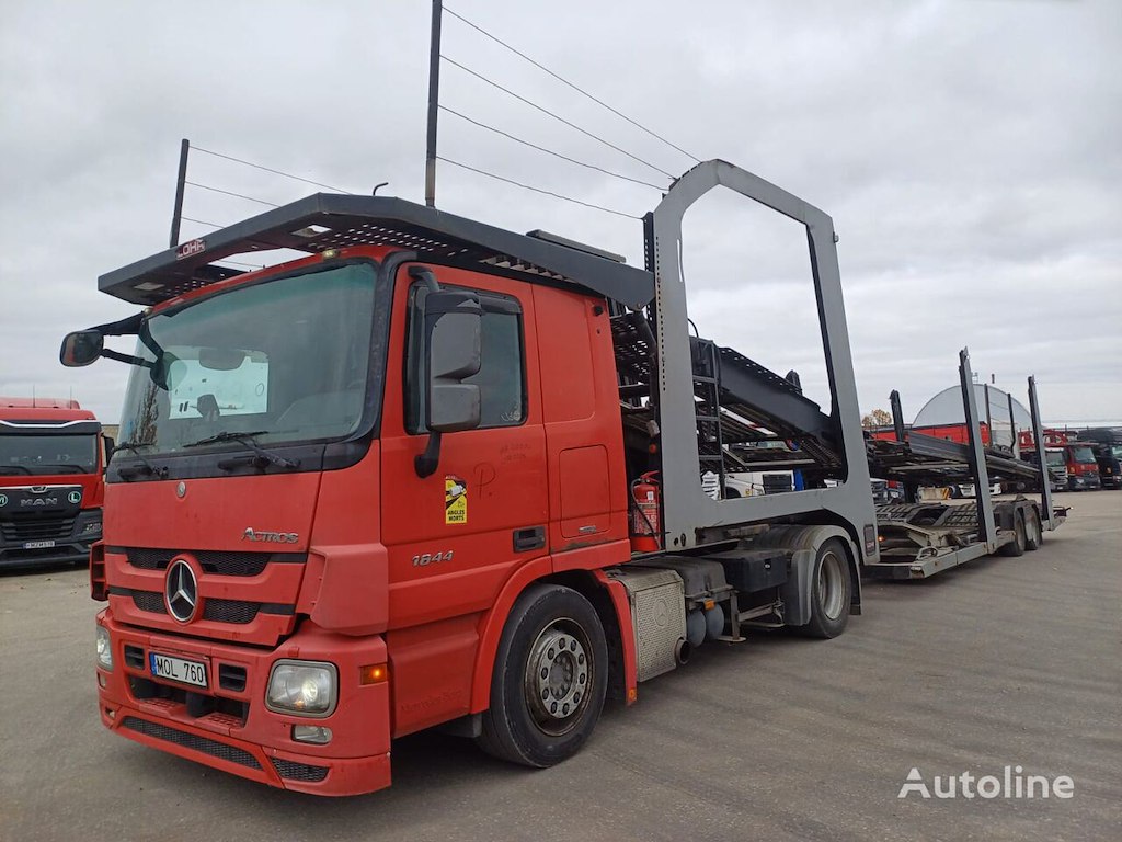 Mercedes-Benz Actros autotransporter + prikolica autotransportera